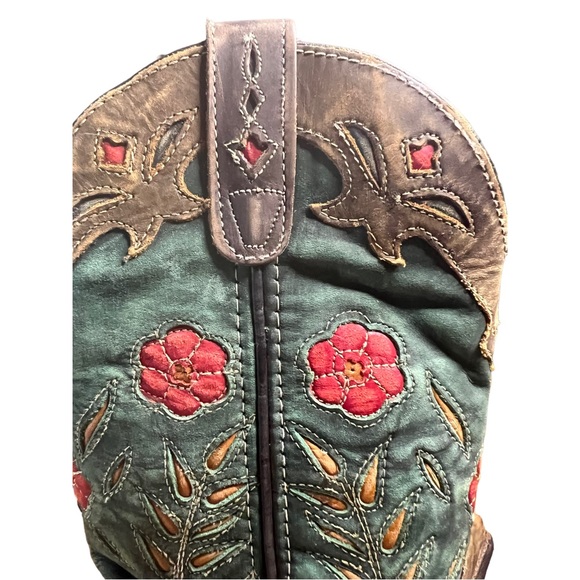 Laredo | Shoes | Laredo By Dan Post Womens 6m Leather Inlays Western ...